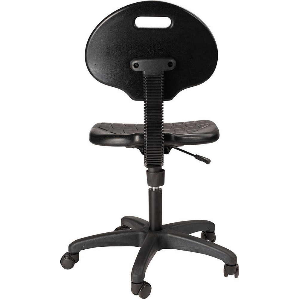 National Public Seating - Adjustable Height Swivel Stool: Polyurethane ...