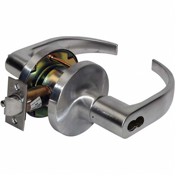 Falcon™ - Storeroom Lever Lockset for 1-5/8 to 2-1/8" Doors | MSC Direct