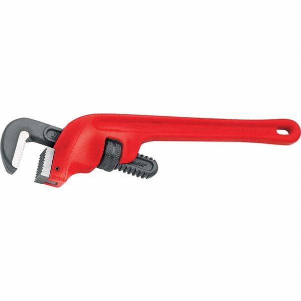 Rothenberger - End Pipe Wrench: 2" Max, 14" OAL, Cast Iron | MSC Direct