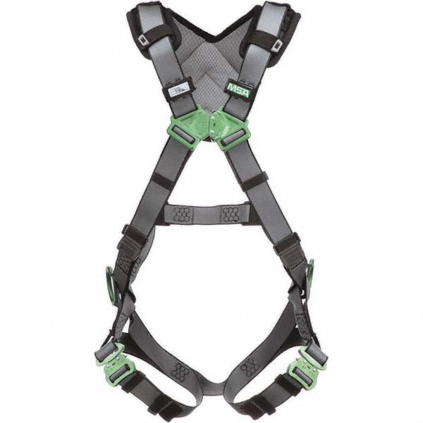 MSA - Fall Protection Harnesses: 400 Lb, Vest Style, Size 2X-Large ...