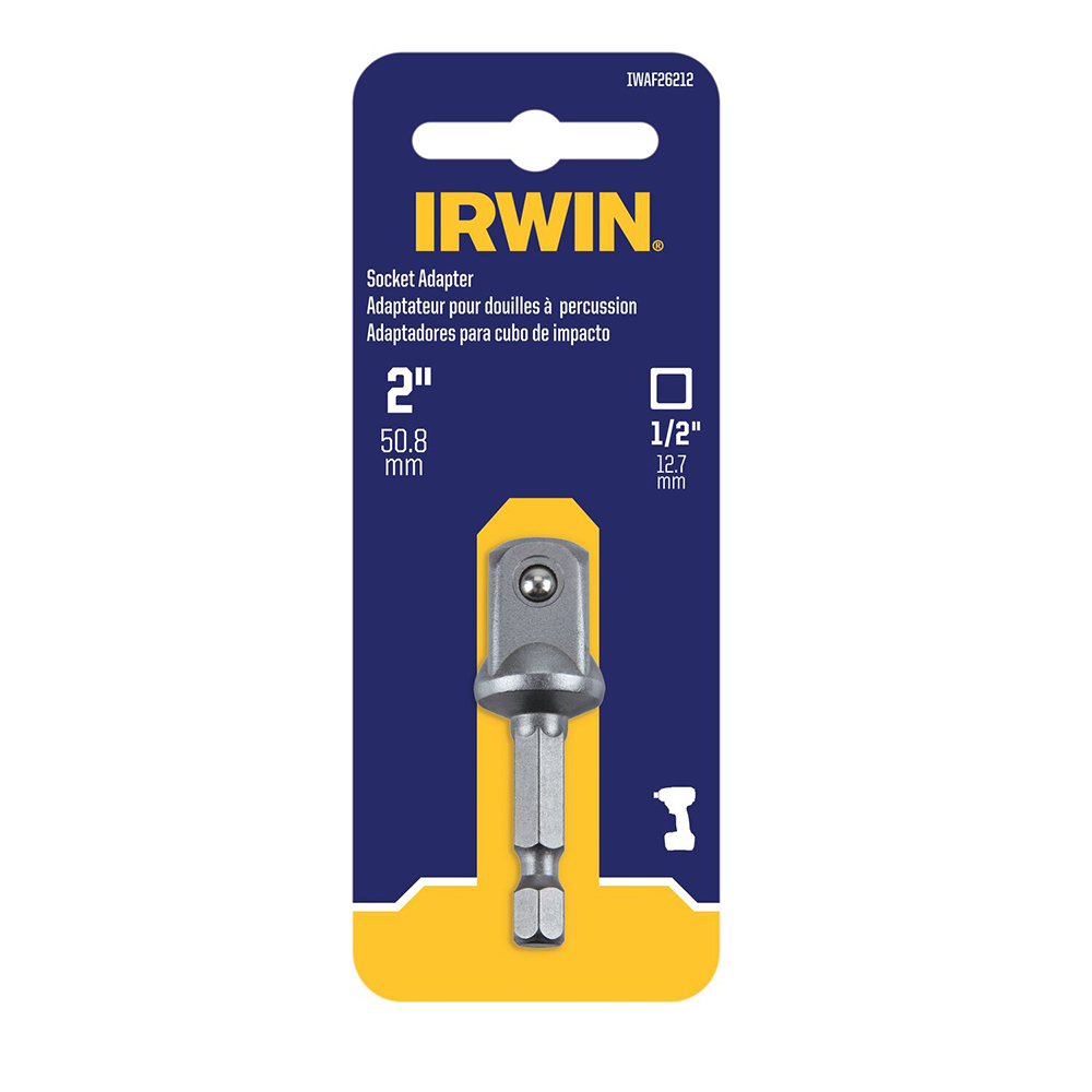 Irwin - Power Screwdriver Bit: Impact Socket Adapter Bit | MSC Direct