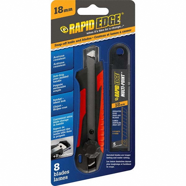 Rapid Edge - Snap-Blade Knife: | MSC Direct