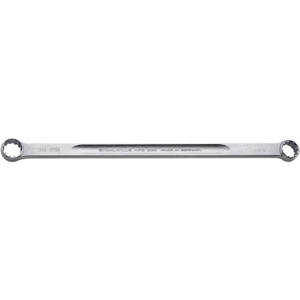 Stahlwille - Offset Box End Wrench: 9/16 x 5/8", 12 Point, Double End ...