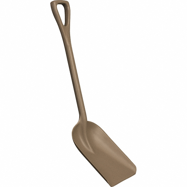 Vikan - One-Piece Shovel, 10.2", Brown | MSC Direct