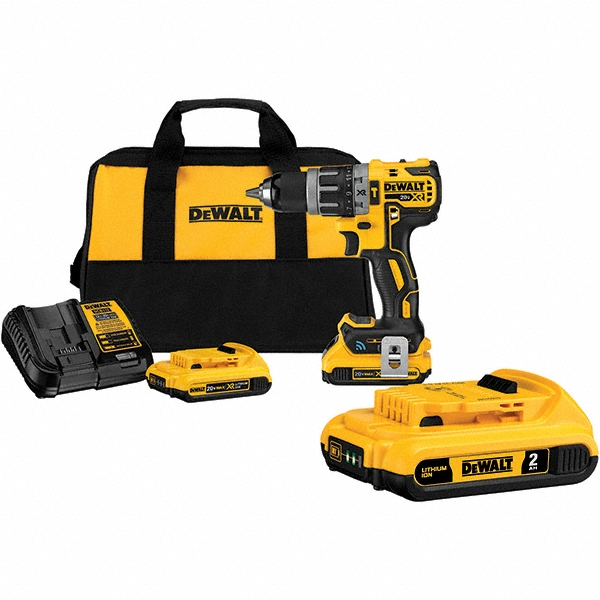 DeWALT - 20 Volt 1/2" Chuck Pistol Grip Handle Cordless Drill ...
