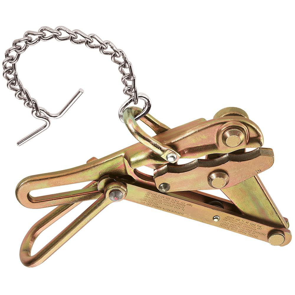 Klein Tools - Hoist Accessories: Type: Wire Grip; For Use With: Steel ...