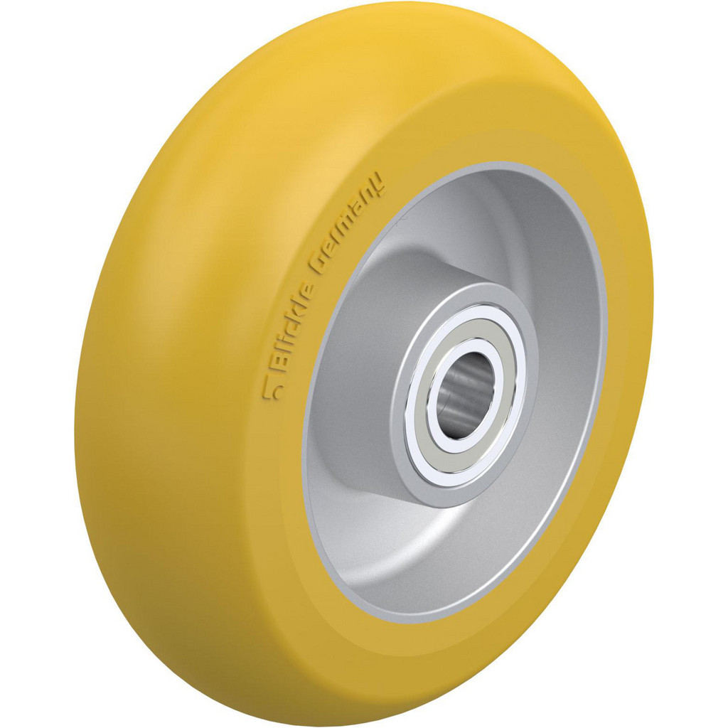 Blickle - Rigid & Swivel Caster Wheel: Polyurethane, 5" Dia, 1-9/16 ...