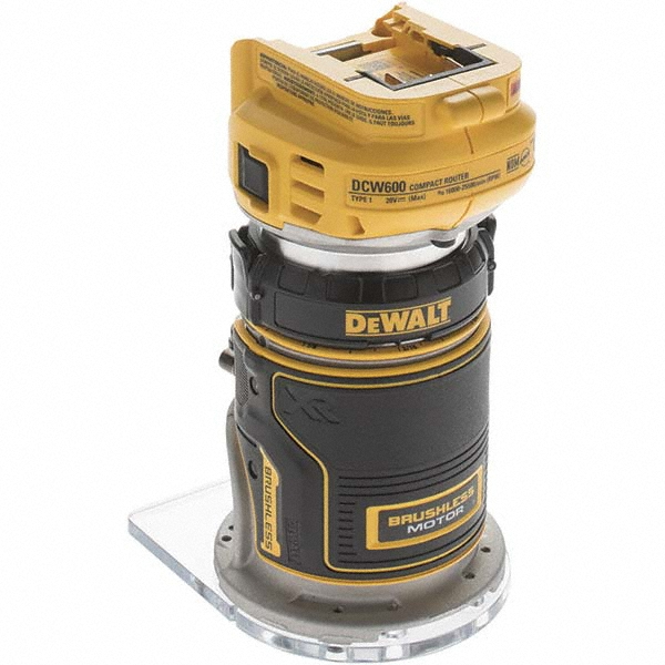 DeWALT - Electric Routers; Collet Size: 1/4 in; Router Type: Compact ...