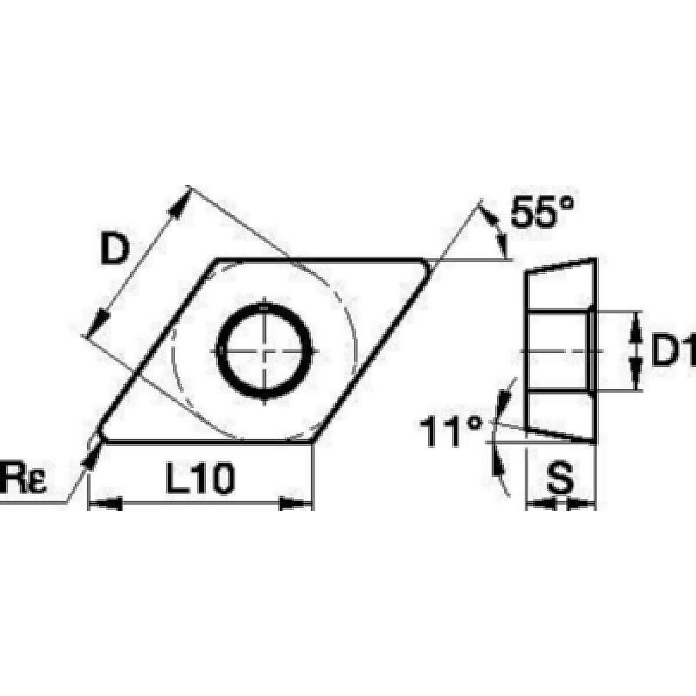 Widia - Turning Insert: DPGW21505FST, PCD | MSC Direct
