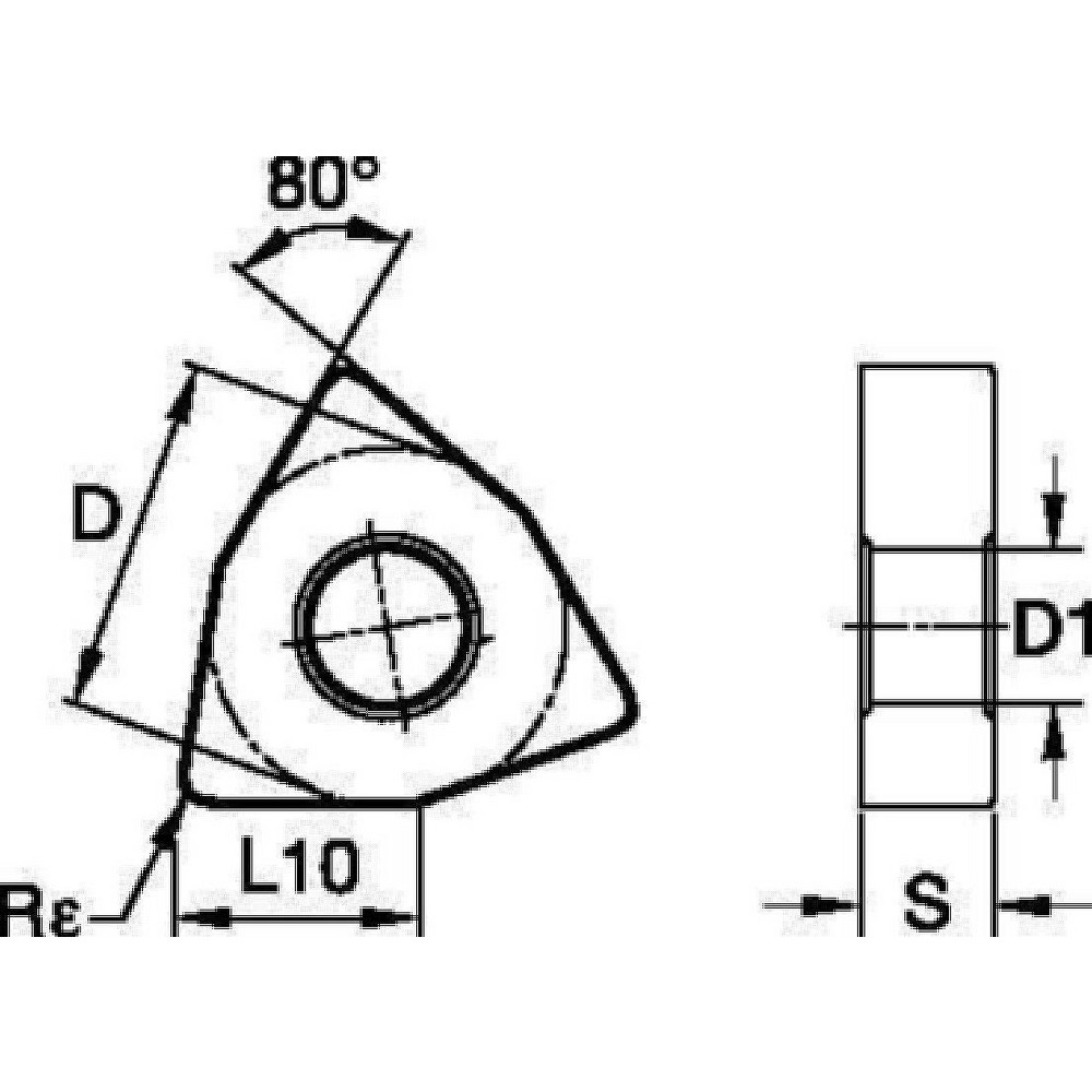 Widia - Turning Insert: WNMG432UM, Carbide | MSC Direct