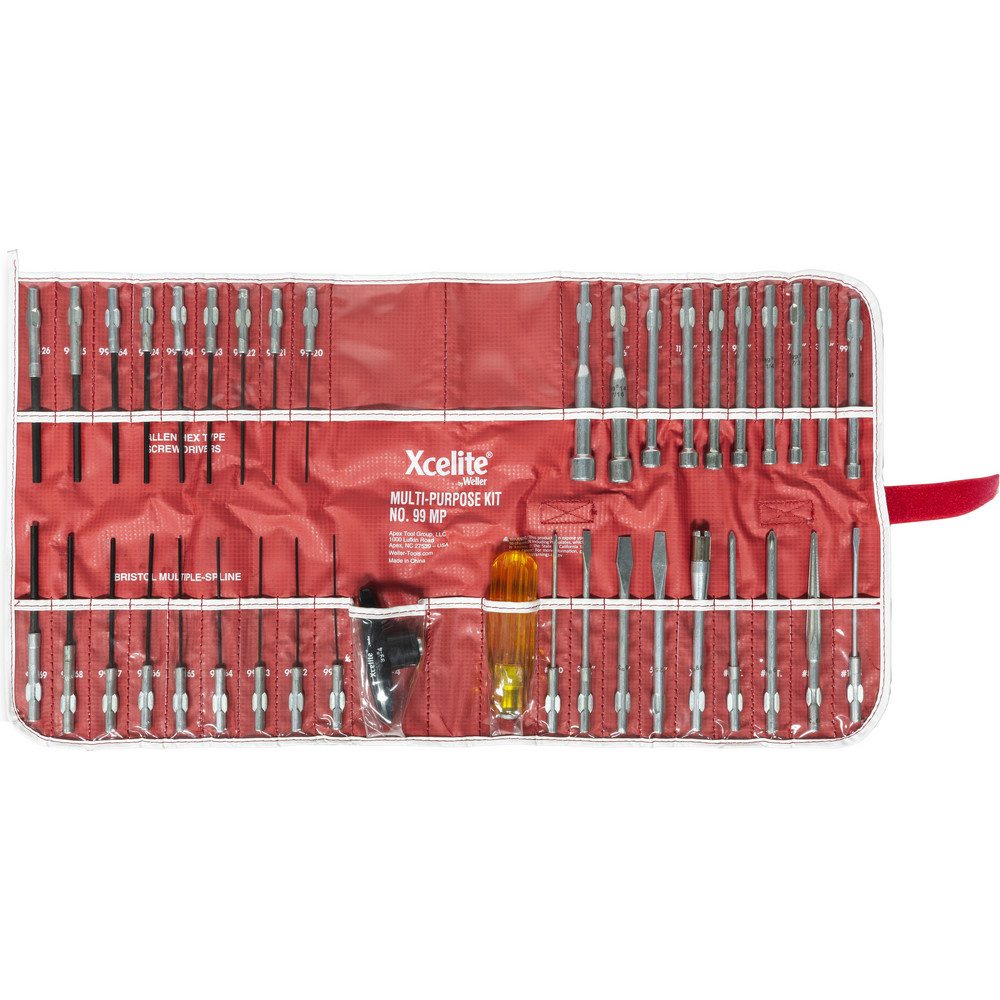 Xcelite - Screwdriver Set: 39 Pc, Hex, Phillips & Slotted | MSC Direct