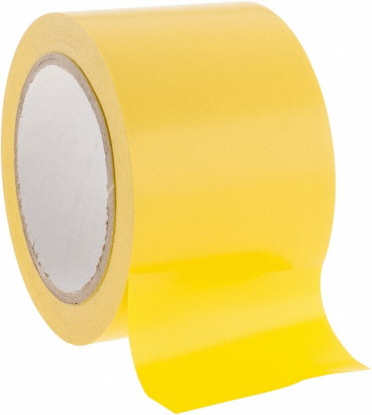 AccuformNMC - Tape: Vinyl, Yellow, Light Duty | MSC Direct