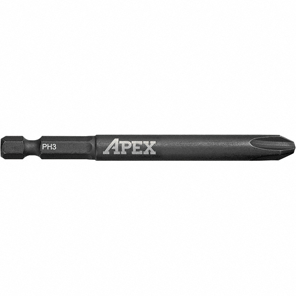 Apex - #2 Phillips Screwdriver Bit - 06689442 - MSC Industrial Supply
