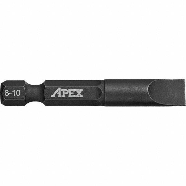 Apex - 1/4" Slotted Screwdriver Bit - 06687065 - MSC Industrial Supply
