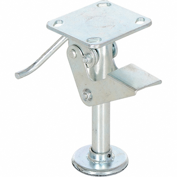 Vestil - Floor Locks; Wheel Diameter: 8in ; Retracted Height: 8.625in ...