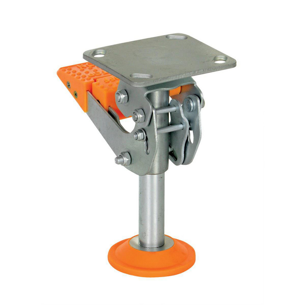 Vestil - Floor Locks; Wheel Diameter: 8 in; Retracted Height: 8.375 in ...