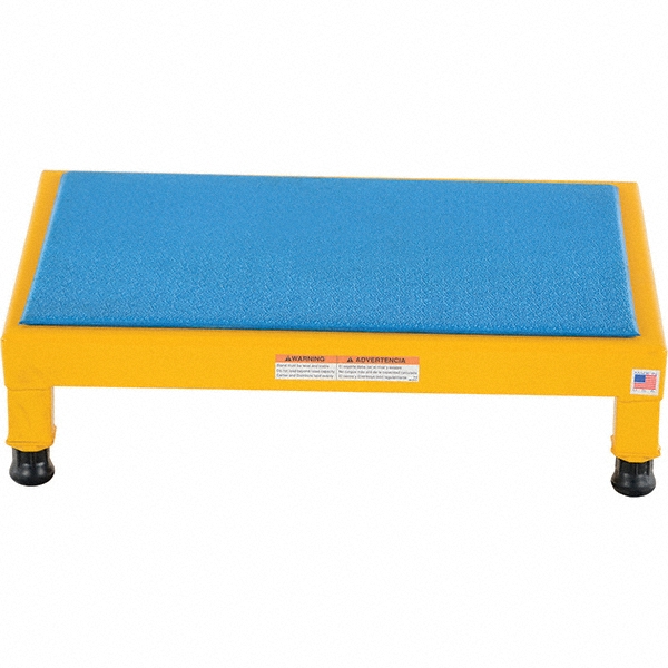 Vestil - 5" High x 19" Wide x 24" Deep, Yellow Step Stand - 95398194 ...