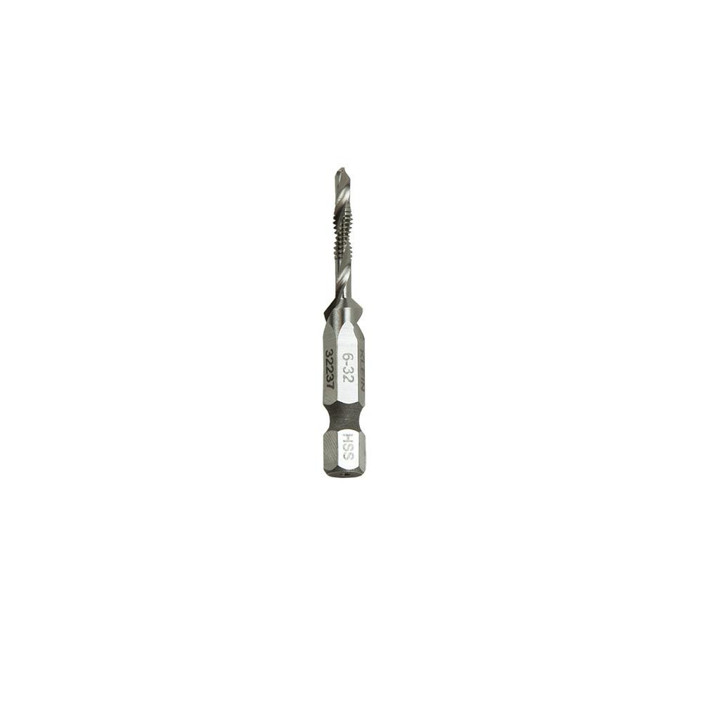 Klein Tools - Combination Drill & Taps: Thread Size (Inch): #6-32 ...