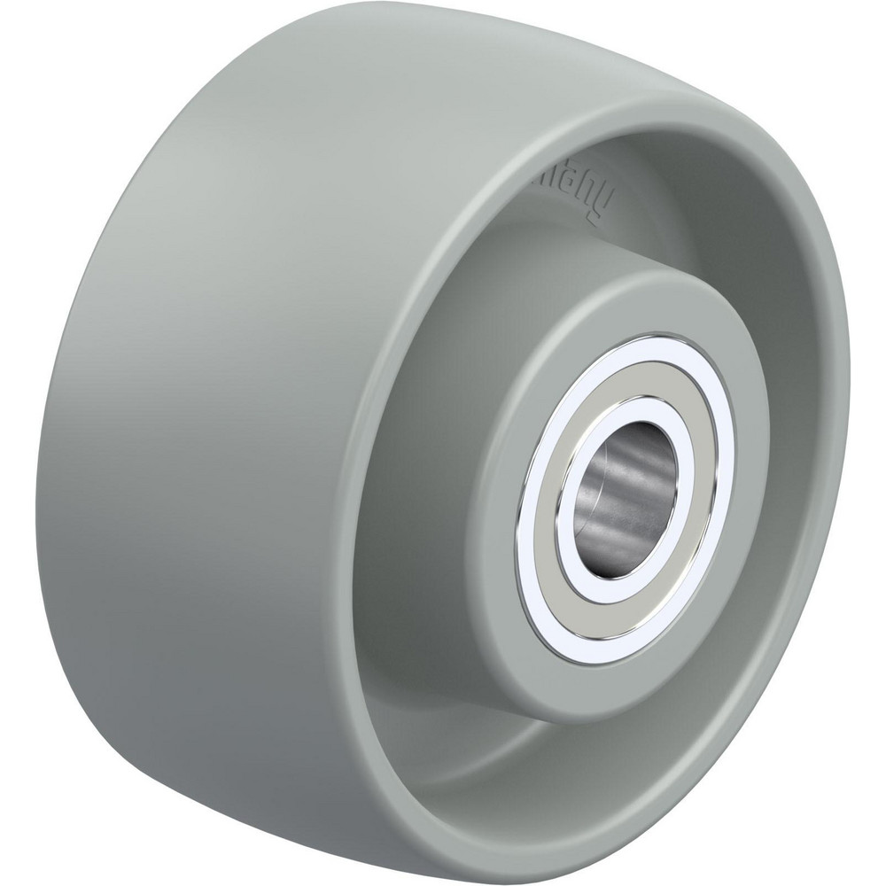 Blickle - Rigid & Swivel Caster Wheel: Synthetic, 3-1/8" Dia, 1-7/16 ...