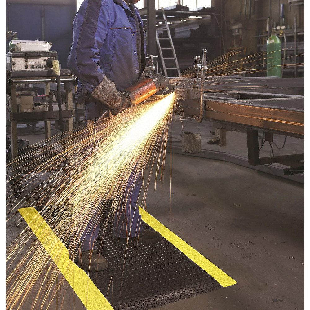 Notrax - Anti-Fatigue Mat: 5' Long, 3' Wide, 1 Thick, Nitrile Rubber ...