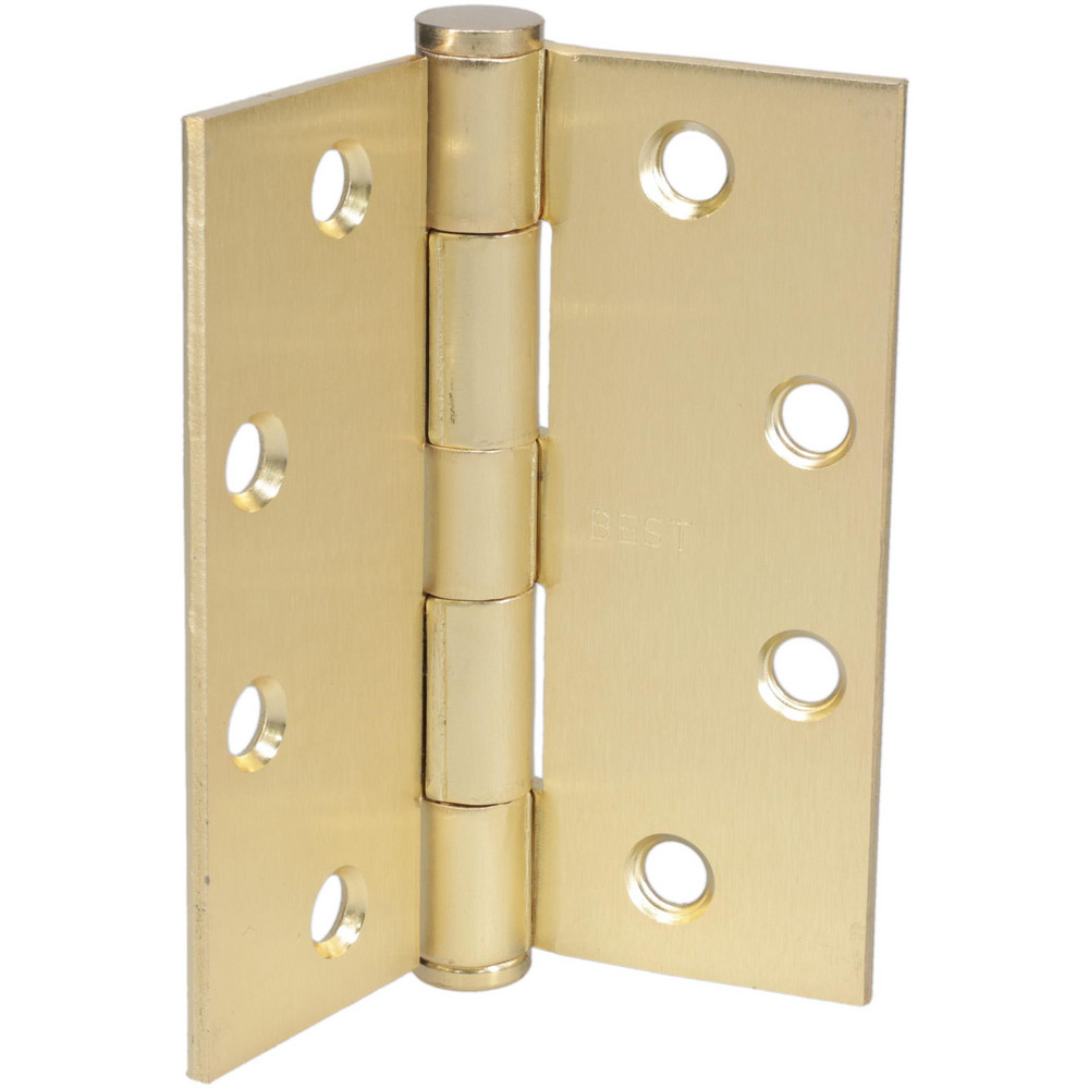 Best - Commercial Hinges; Type: Full Mortise; Width (Inch): 4; Hinge ...
