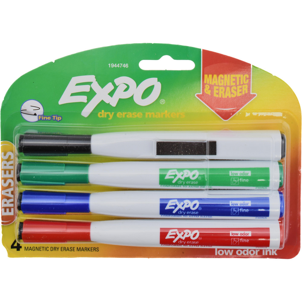 Expo - Dry Erase Markers & Accessories: Color: Red, Blue, Black, Green ...