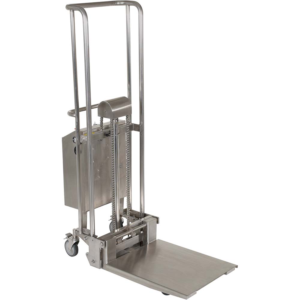 Vestil - Mobile Battery Lift Table: 880 lb Capacity, 3-1/2 to 59" Lift ...