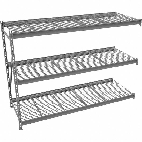 Tennsco - Bulk Storage Rack: 4,150 lb per Shelf, 3 Shelves | MSC Direct