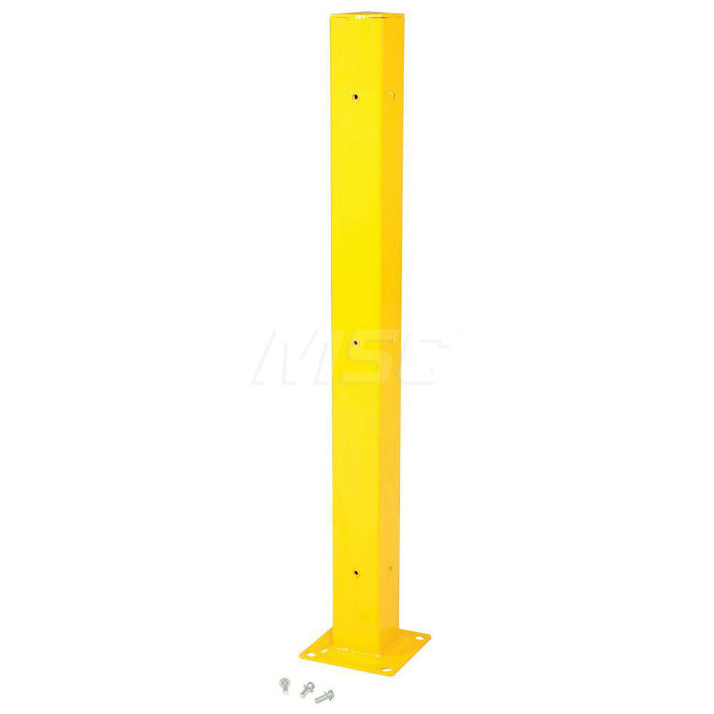 Vestil - Channel Guard Rail: Yellow, Powder Coated | MSC Direct