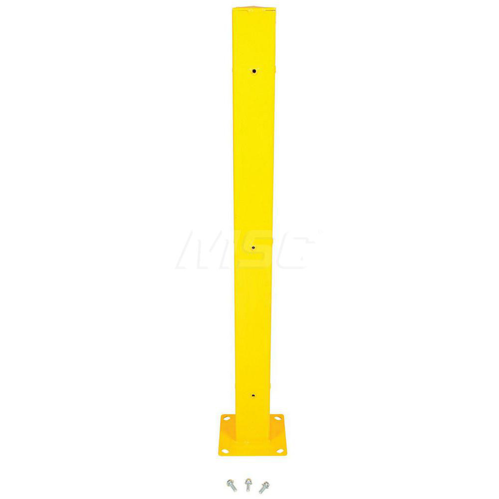 Vestil - Channel Guard Rail: Yellow, Powder Coated | MSC Direct