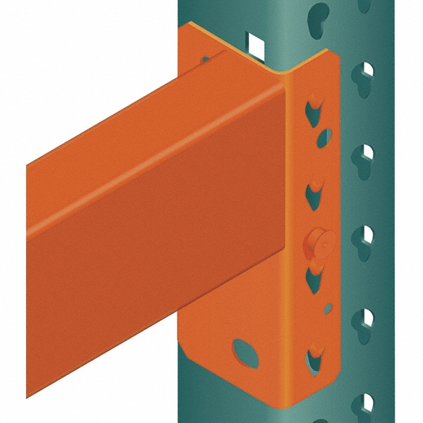 Interlake Mecalux - 96" Wide x 4" High, Heavy-Duty Framing Pallet Rack ...