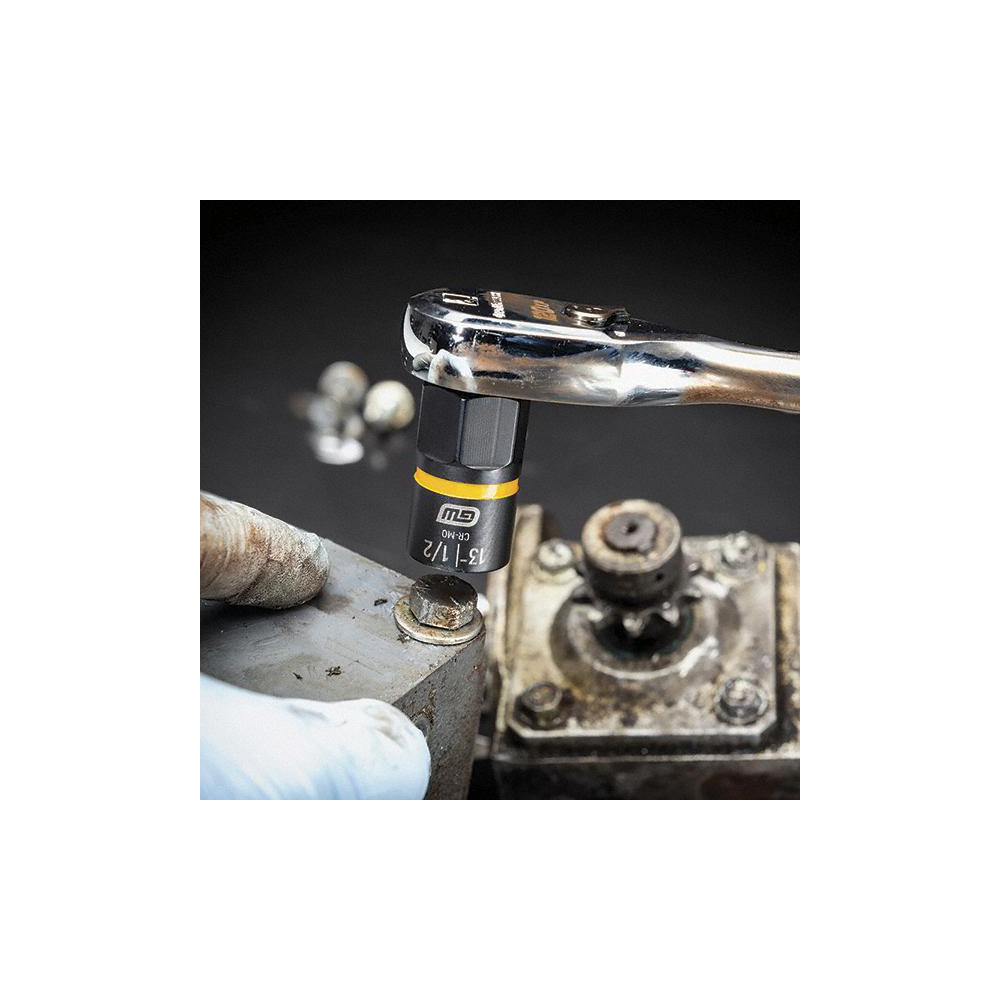 GEARWRENCH - Bolt Extractor Socket: 14 mm, for 0.5625 in & 14 mm Screws ...