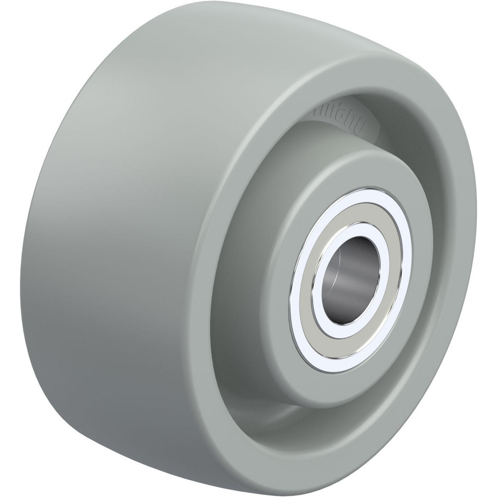 Blickle - Rigid & Swivel Caster Wheel: Synthetic, 3-1/8" Dia, 1-7/16 ...