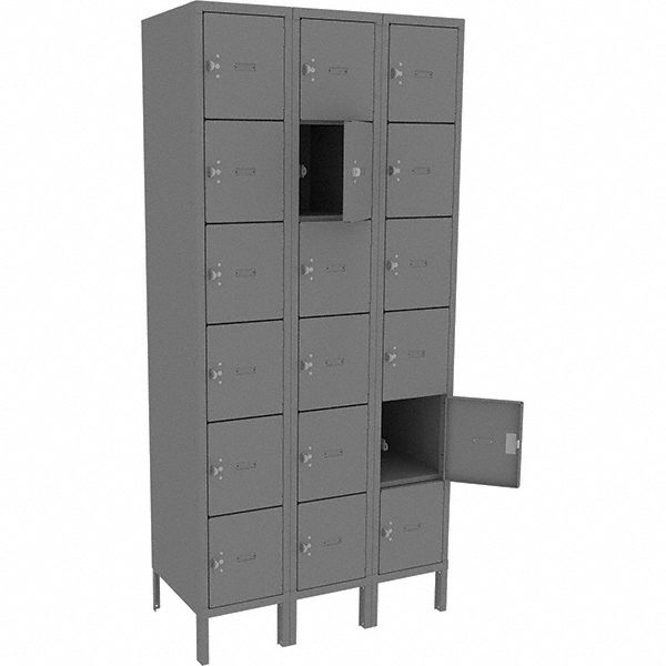 Tennsco - 3-Wide Locker: | MSC Direct