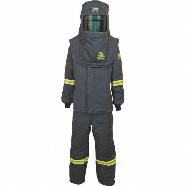 Oberon - Arc Flash Clothing Kit: 5X-Large, Bib Overalls | MSC Direct