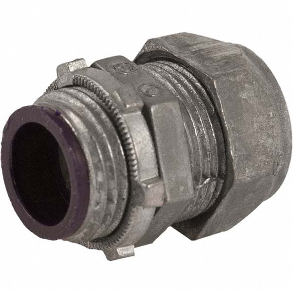 Hubbell-Raco - Conduit Connector: For EMT, Die Cast Zinc, 1" Trade Size ...