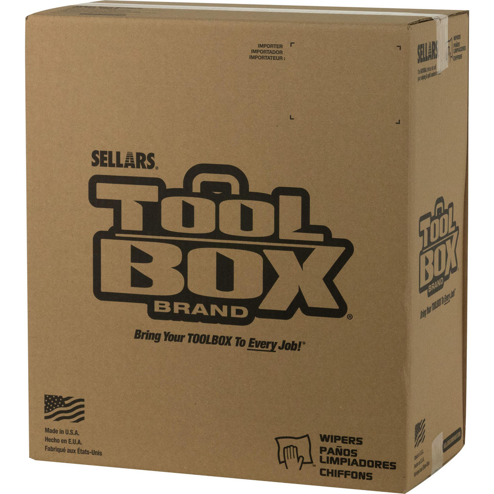 Sellars - TOOLBOX Z400 Wipers: Dry, Pop-Up Box, 16.5" x 8.5", White ...