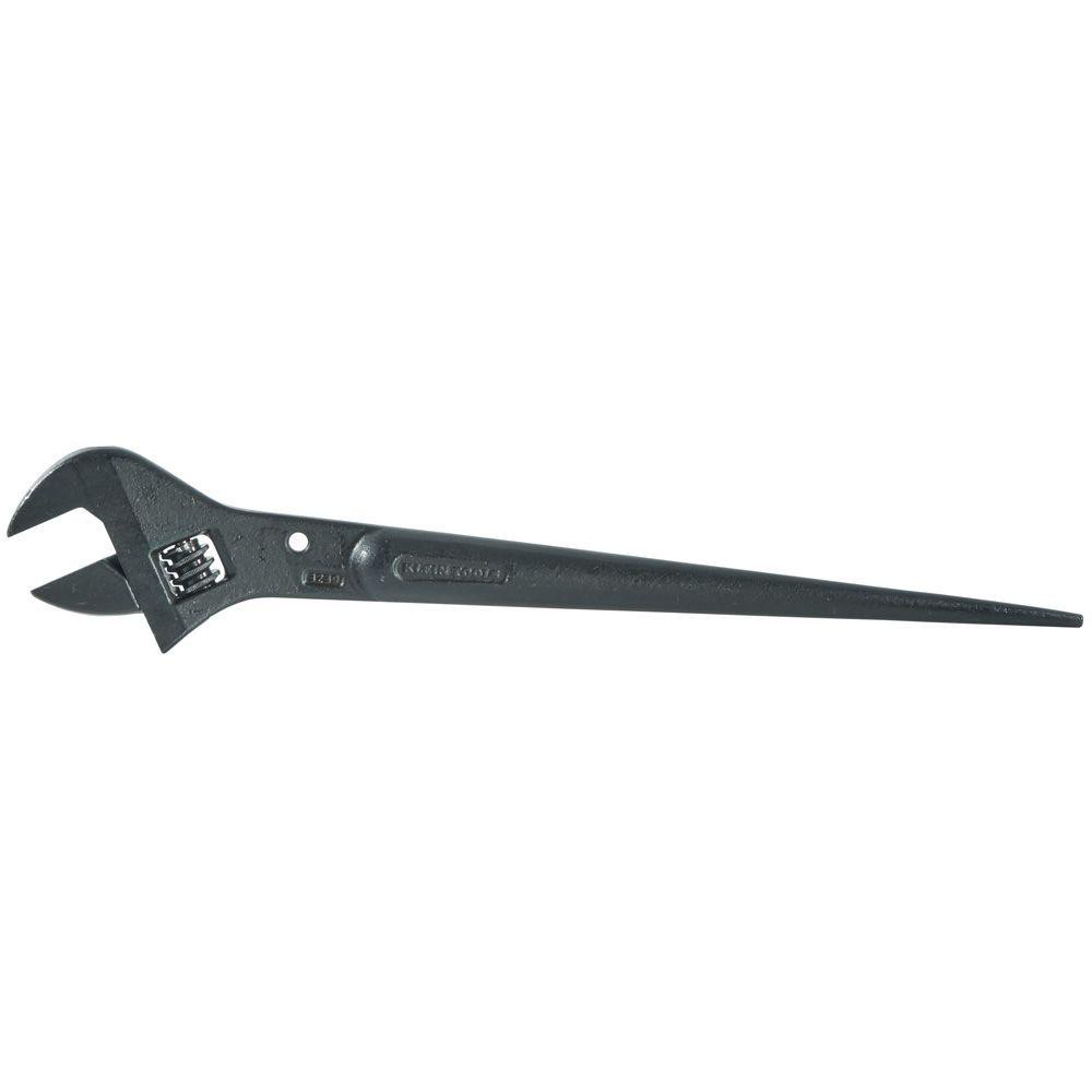 Klein Tools - Adjustable Wrench: 16" OAL, 1-5/8" Jaw Capacity | MSC Direct