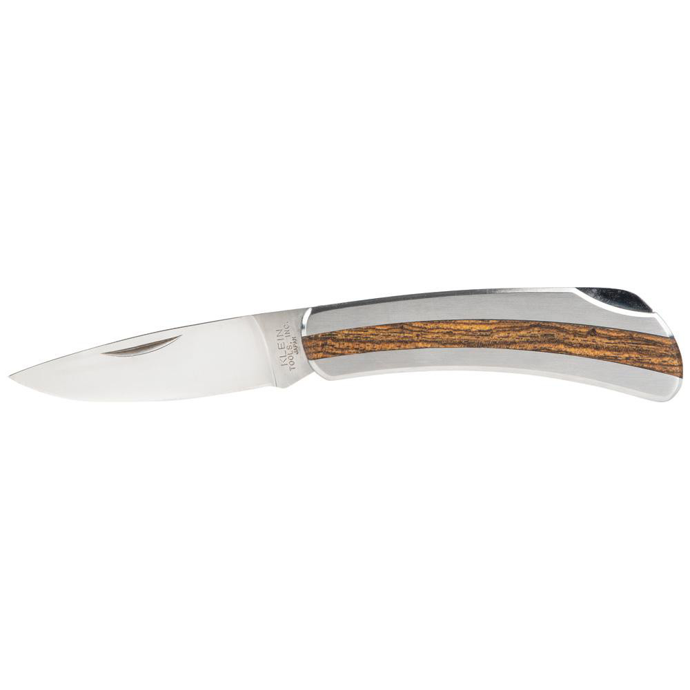 Klein Tools - 3" Blade, 7" OAL, Straight Drop Point Pocket Knife | MSC ...