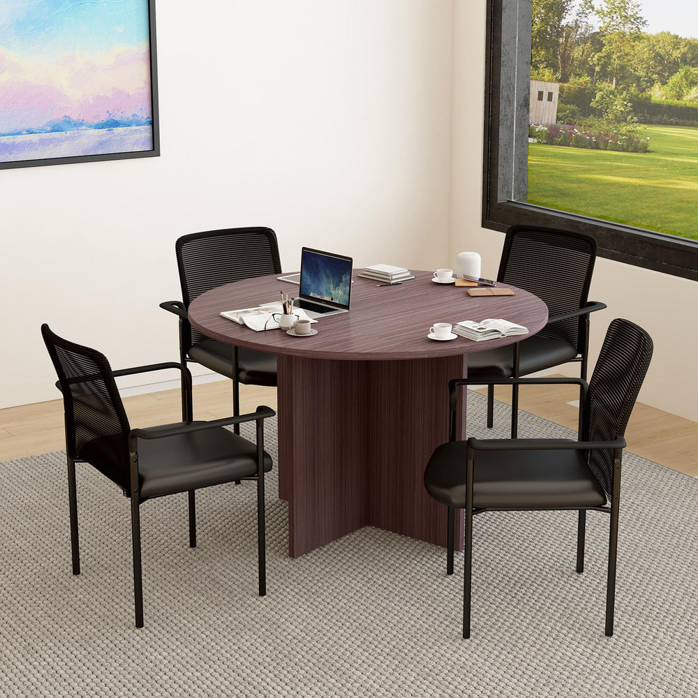 Boss Office Products - Office Table & Chair Sets: Round, Pedestal, 4 ...