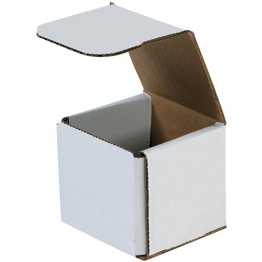 Made in USA - Corrugated Shipping Box: 3" Long, 3" Wide, 3" High | MSC ...