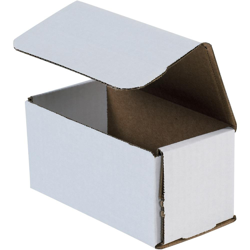Made in USA - Corrugated Shipping Box: 6" Long, 3" Wide, 3" High | MSC ...