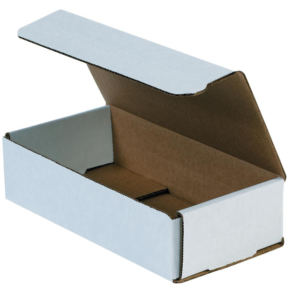 Made in USA - Corrugated Shipping Box: 8" Long, 4" Wide, 2" High | MSC ...