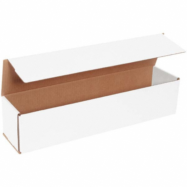 Made in USA - Corrugated Shipping Box: 20" Long, 4" Wide, 4" High | MSC ...