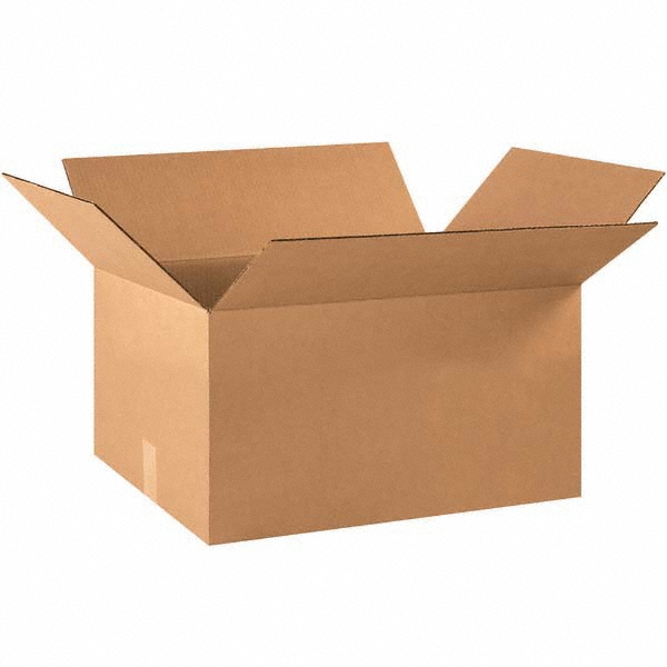 Made in USA - Corrugated Shipping Box: 22" Long, 15" Wide, 10" High ...