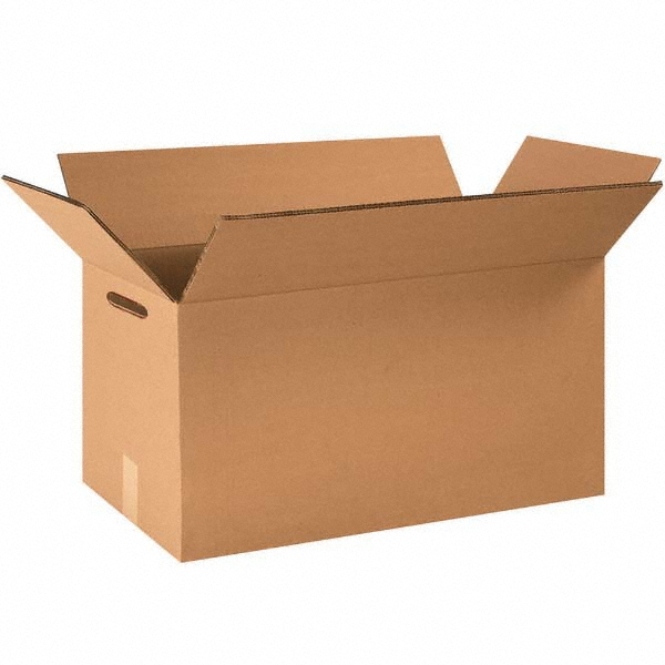 Made in USA - Heavy-Duty Corrugated Shipping Box: 20" Long, 18" Wide ...