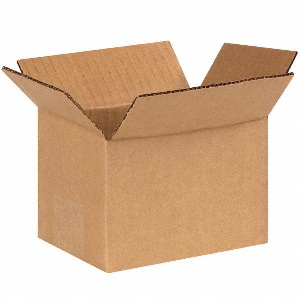 Made in USA - Moving Shipping Box: 6" Long, 4" Wide, 4" High | MSC Direct