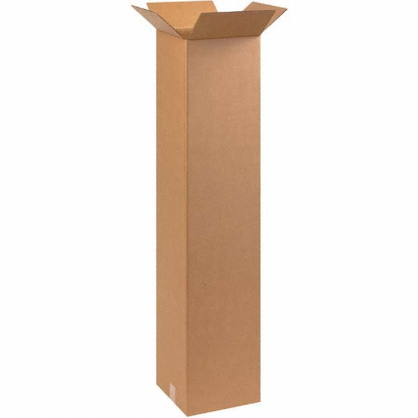 Made in USA - Moving Shipping Box: 9" Long, 9" Wide, 48" High | MSC Direct