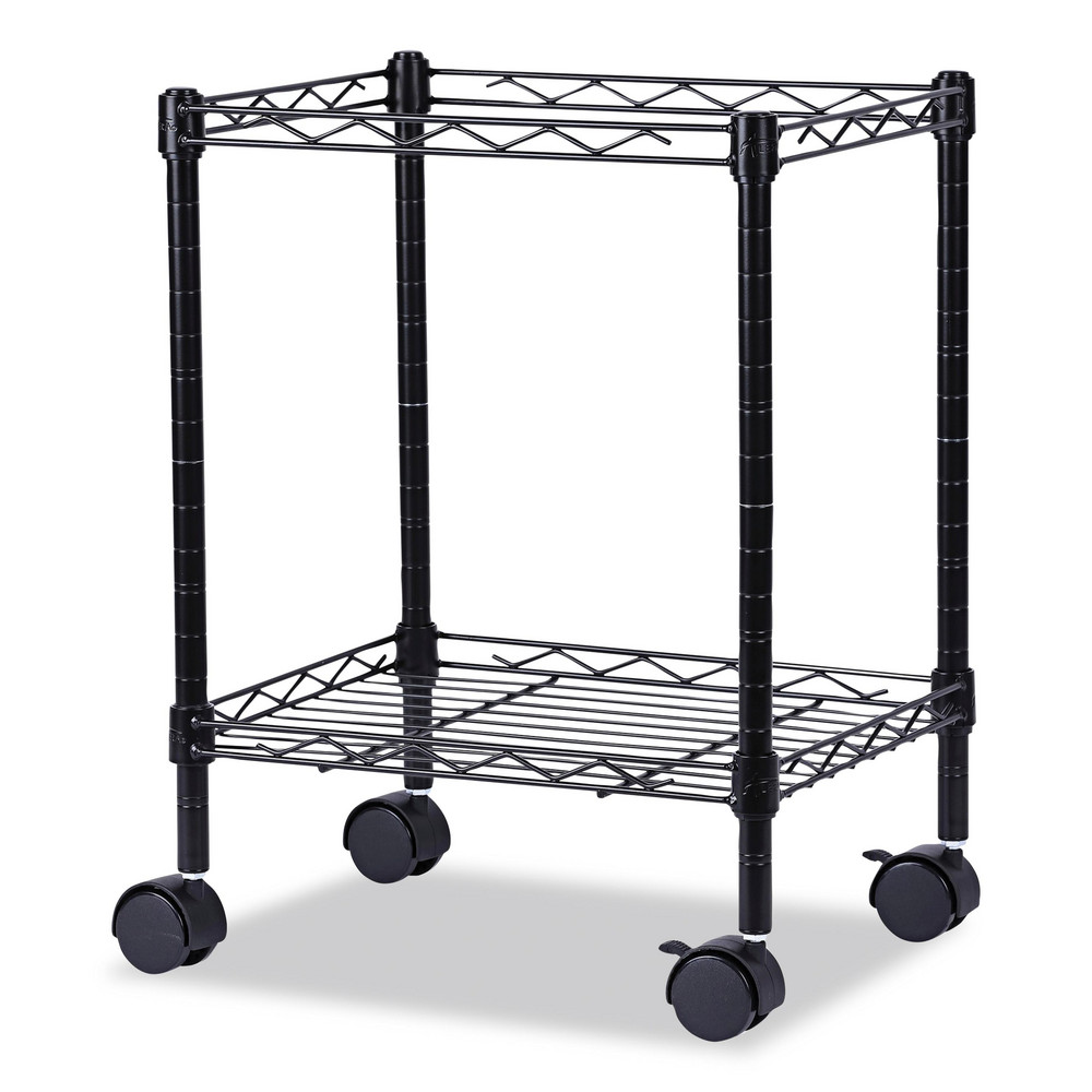 ALERA - File Utility Cart: 15-1/4" Long, 12-3/8" Wide, Steel, 150 lb ...