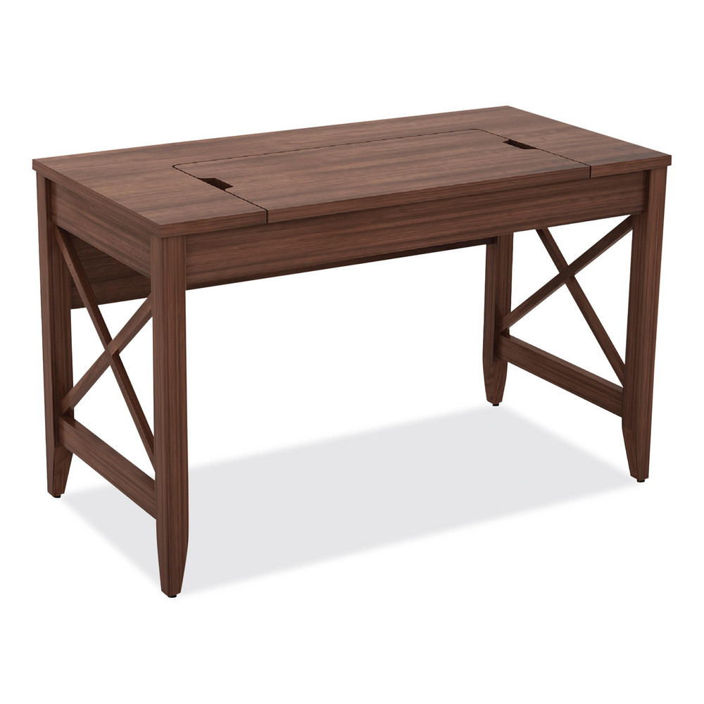 ALERA - Sit-to-Stand Table Desk: Particle Board & PU Laminate, Modern ...